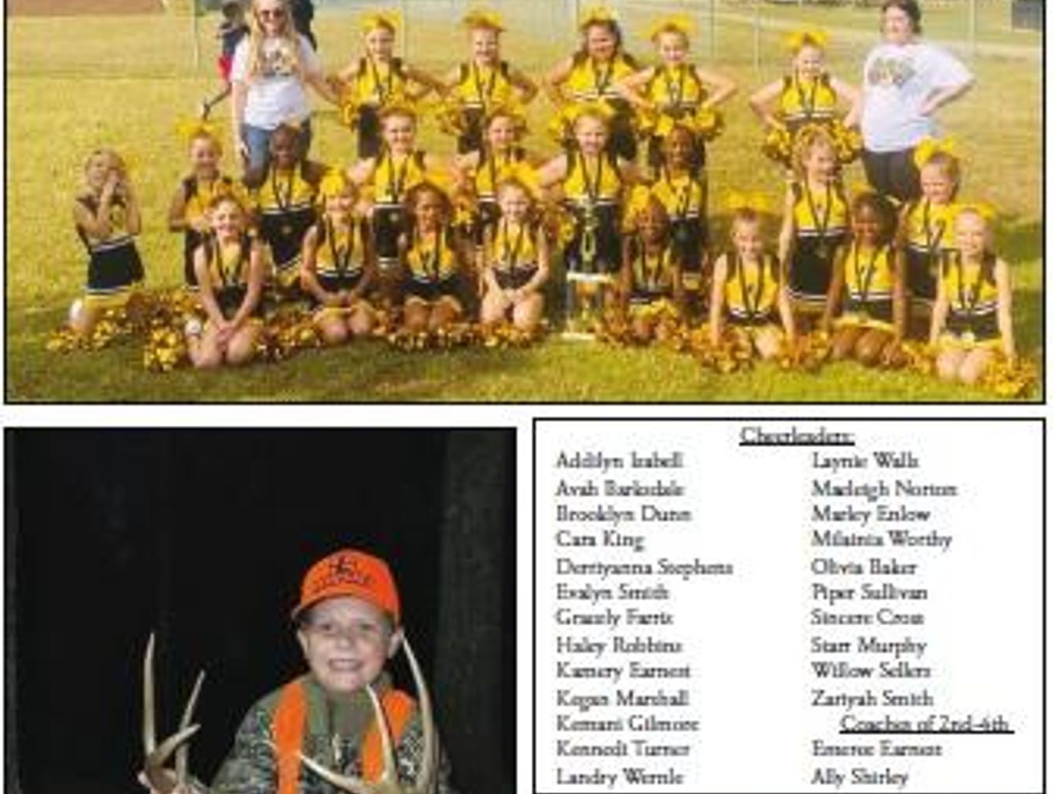 The second, third, and fourth grade Pee Wee Bulldogs Football team ...